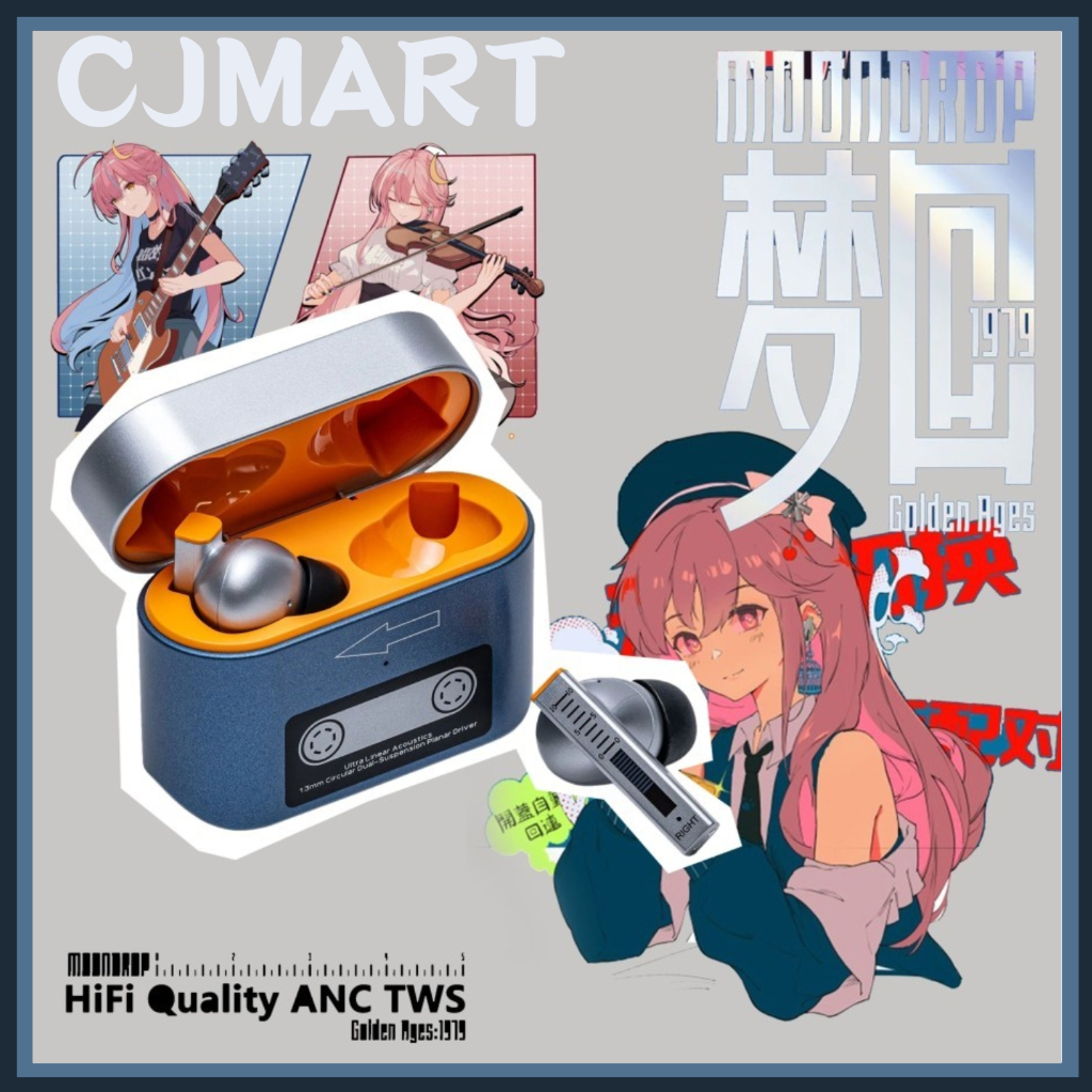 Jual Moondrop Golden Ages Planar True Wireless / TWS LDAC In Ear ...