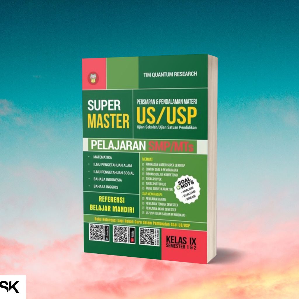 Jual Buku Ringkasan Materi Super Master Persiapan AKM dan SK untuk SMP/MTs Kelas IX/9 | Shopee ...