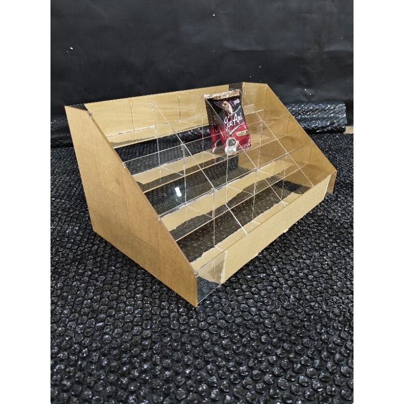 Jual akrilik tempat kopi sachet/rak kopi/display kopi | Shopee Indonesia