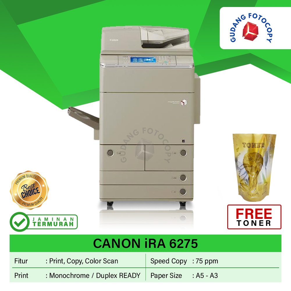 Jual Mesin Fotocopy Canon iRA 6275 READY STOCK | Shopee Indonesia