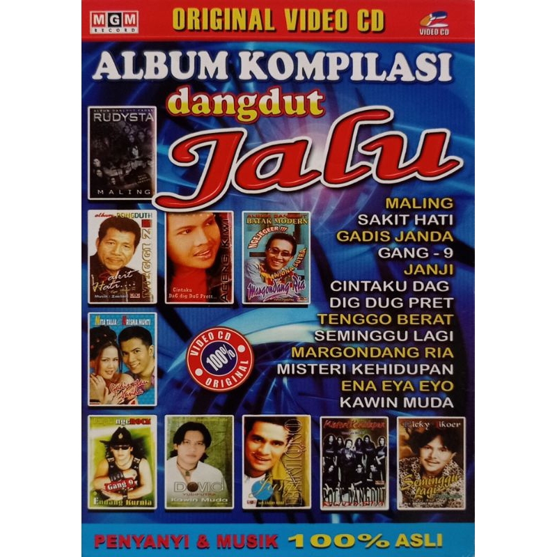 Jual VCD ORIGINAL DANGDUT BENIQNO, DAVID YUDIPUTRA, MEGGI Z, AGENG KIWI DLL ALBUM KOMPILASI ...