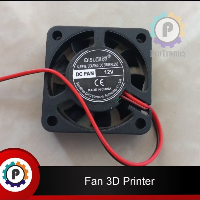 Jual DC Mini Cooling Fan 12V for 3D Printer / Computer 2 pin | Shopee Indonesia