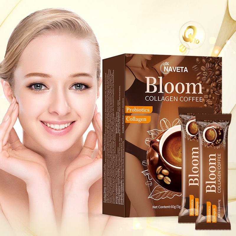 Jual SWEETRIP [ ISI 10 SACHET ] 100gr Bloom 10pcs Collagen Coffee ...