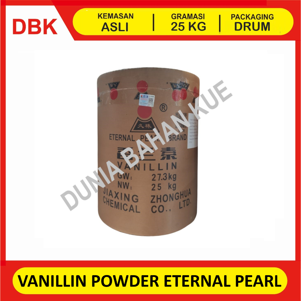 Jual (KHUSUS GOSEND/INSTANT) VANILLIN POWDER ETERNAL PEARL / VANILLI POWDER / BUBUK VANILLA ...