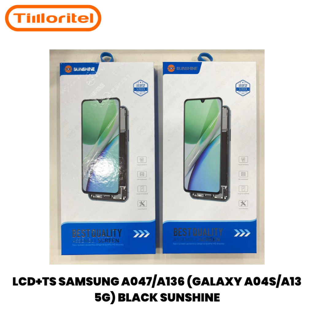 Jual LCD TOUCHSCREEN SAMSUNG A047/A136 (GALAXY A04S/A13 5G) BLACK SUNSHINE | Shopee Indonesia