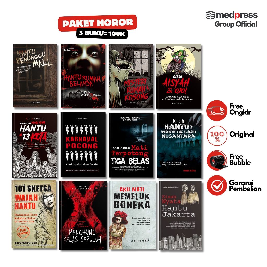 Jual Bazaar Buku Horor: Hantu Penunggu Mall - Hantu Rumah Belanda ...