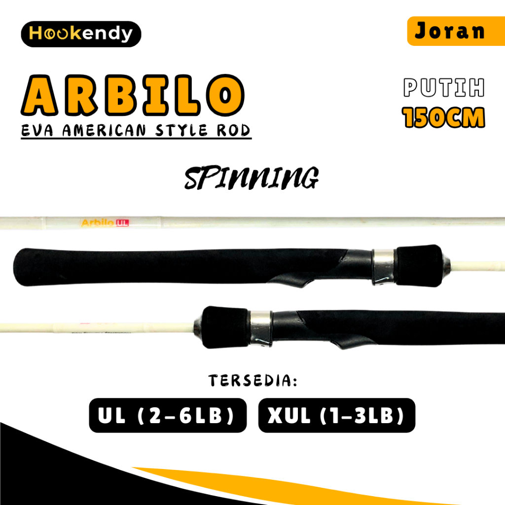 Jual Joran Hookendy Arbilo Spinning | Shopee Indonesia