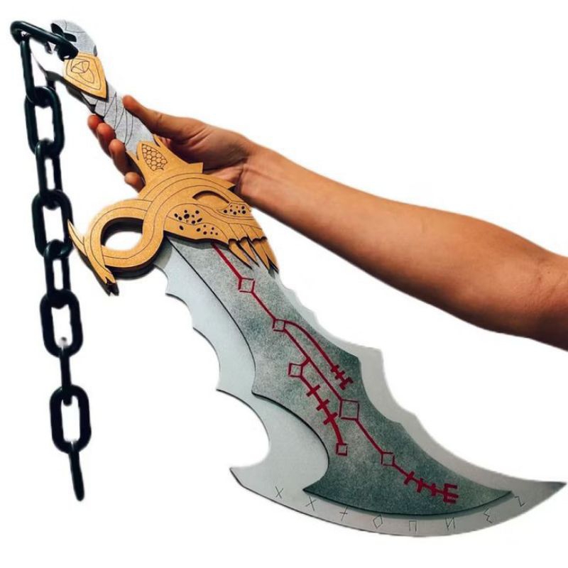 Jual god of war 4 athena blade tomahawk chained cosplay, weapon ...