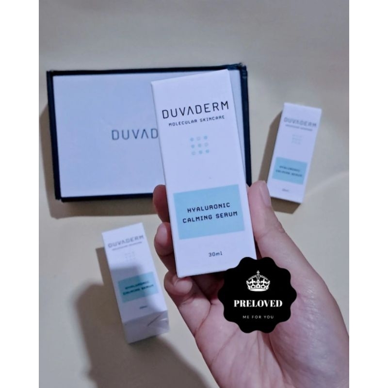 Jual Duvaderm Hyaluronic Calming Serum 30ml (New) | Shopee Indonesia