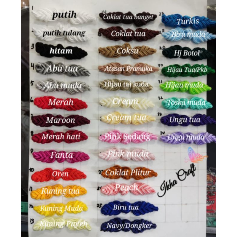 Jual 12 pasang Kancing Shanghai Model Keong - Kancing Cina model Daun ...