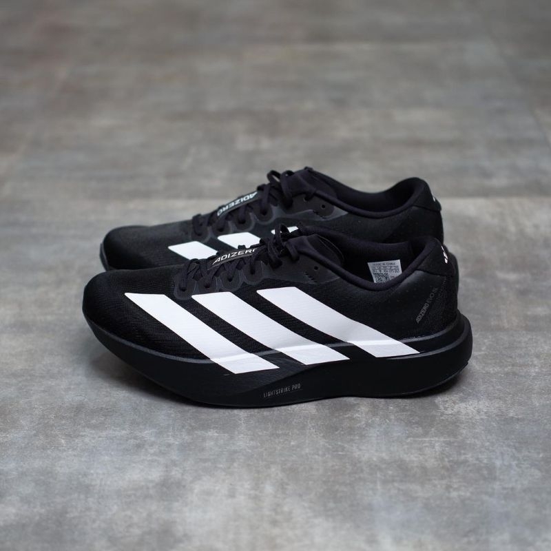 Jual Sepatu Adizero Pro Evo SL Black White | Shopee Indonesia
