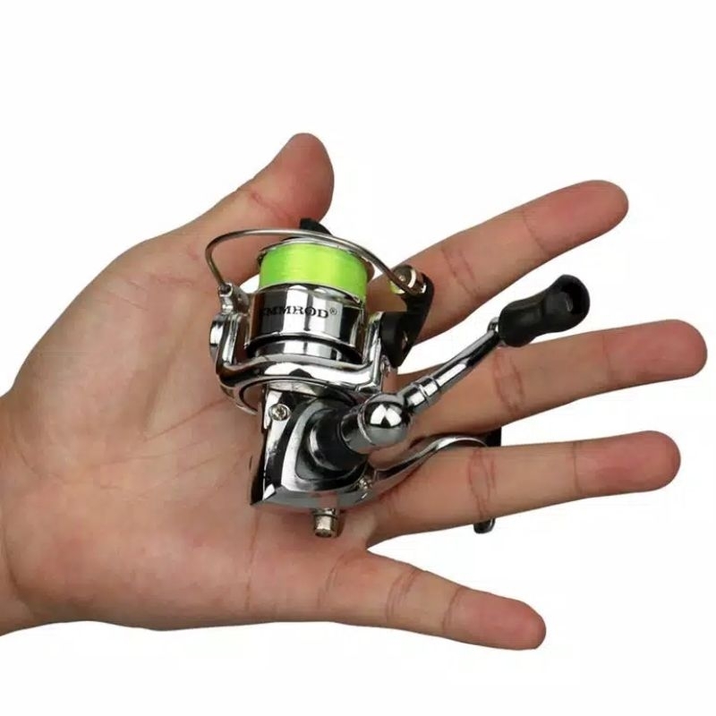 Jual reel mini 100 rell super mini rell terkecil kuat ringan | Shopee ...