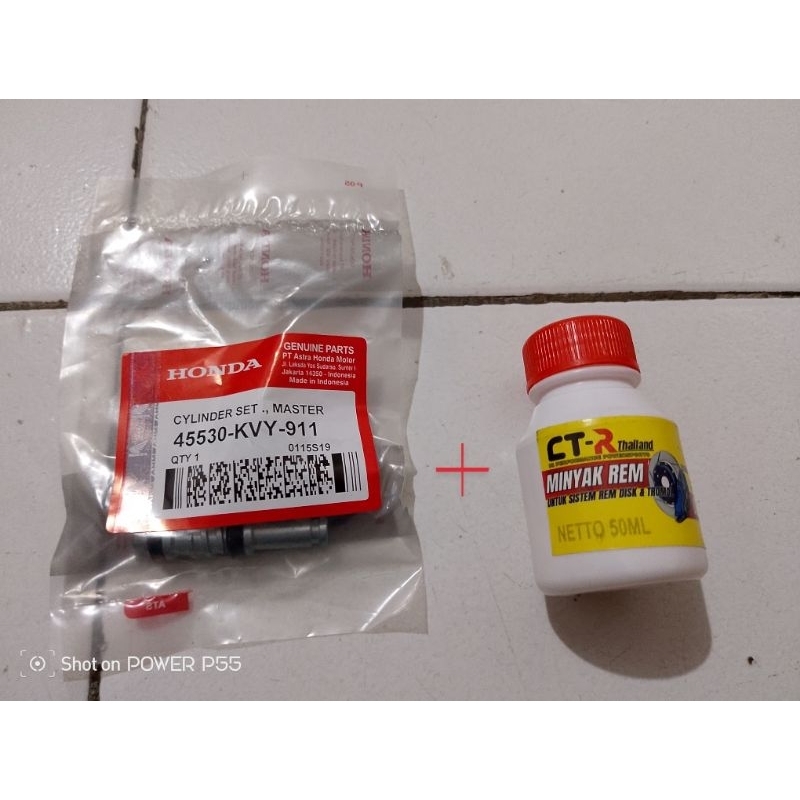 Jual sil master rem beat Vario+minyak rem 50ml originall | Shopee Indonesia