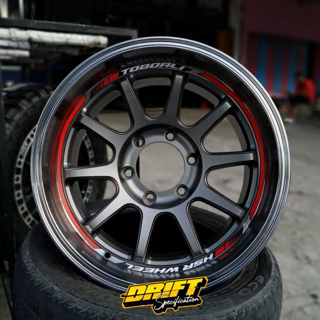 Jual Velg Mobil HSR TOBOALI Ring 18 H6X139,7 - Velg Mobil Fortuner Hilux Pajero | Shopee Indonesia