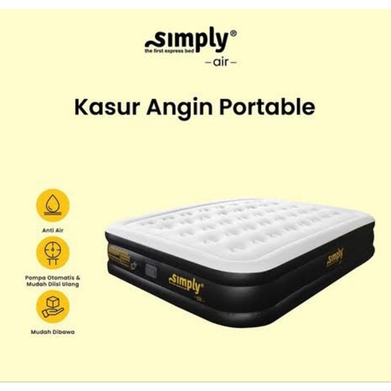 Jual Kasur angin portable Simply Air PRELOVED | Shopee Indonesia