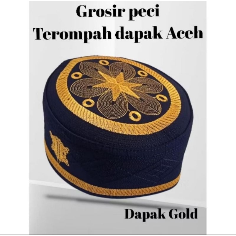 Jual PECI KOPYAH BUGIS KHAS MAKASSAR LOGO PINTU ACEH HRGA KODIAN 20 PCS ...