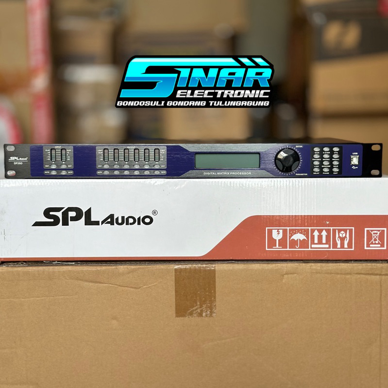 Jual DLMS SPL Audio DP260 Management Digital Sound Processor Original | Shopee Indonesia