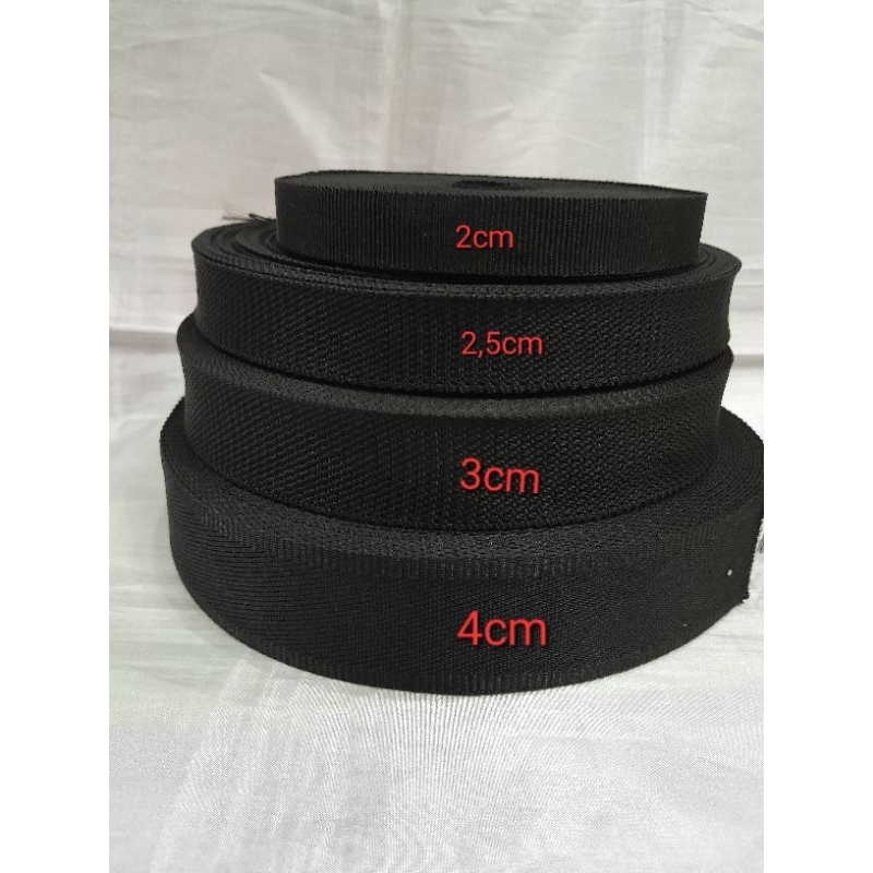 Jual Tali webbing sling stranp Lebar 2 cm.Tebal 1 mm | Shopee Indonesia