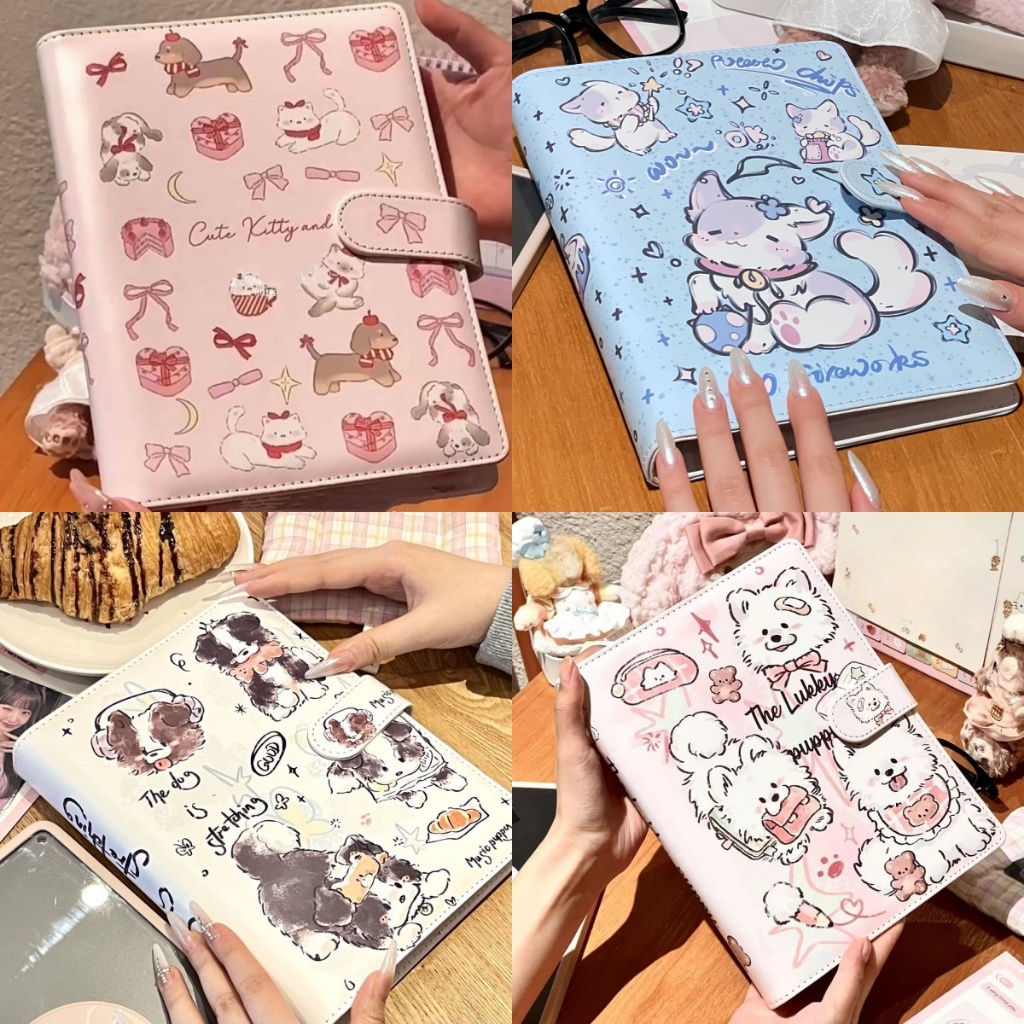 Jual Album foto baru A5 Kawaii Cute animal punny cat PU Collection book ...