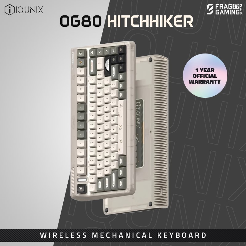Jual IQUNIX OG80 Hitchhiker Wireless Mechanical Keyboard | Shopee Indonesia