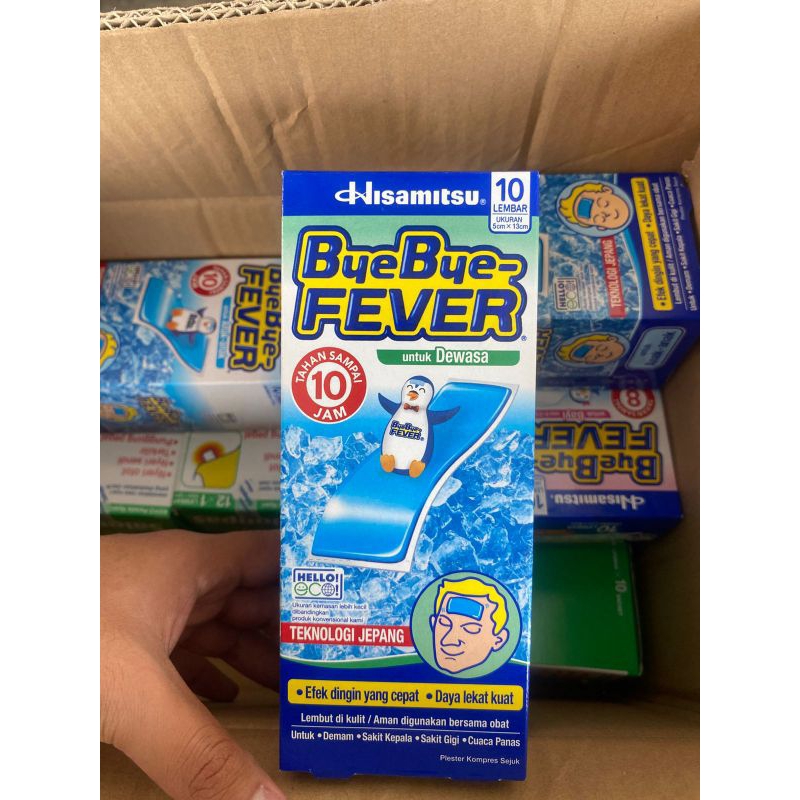 Jual bay bay fever dewasa 1box isi10 pcs | Shopee Indonesia