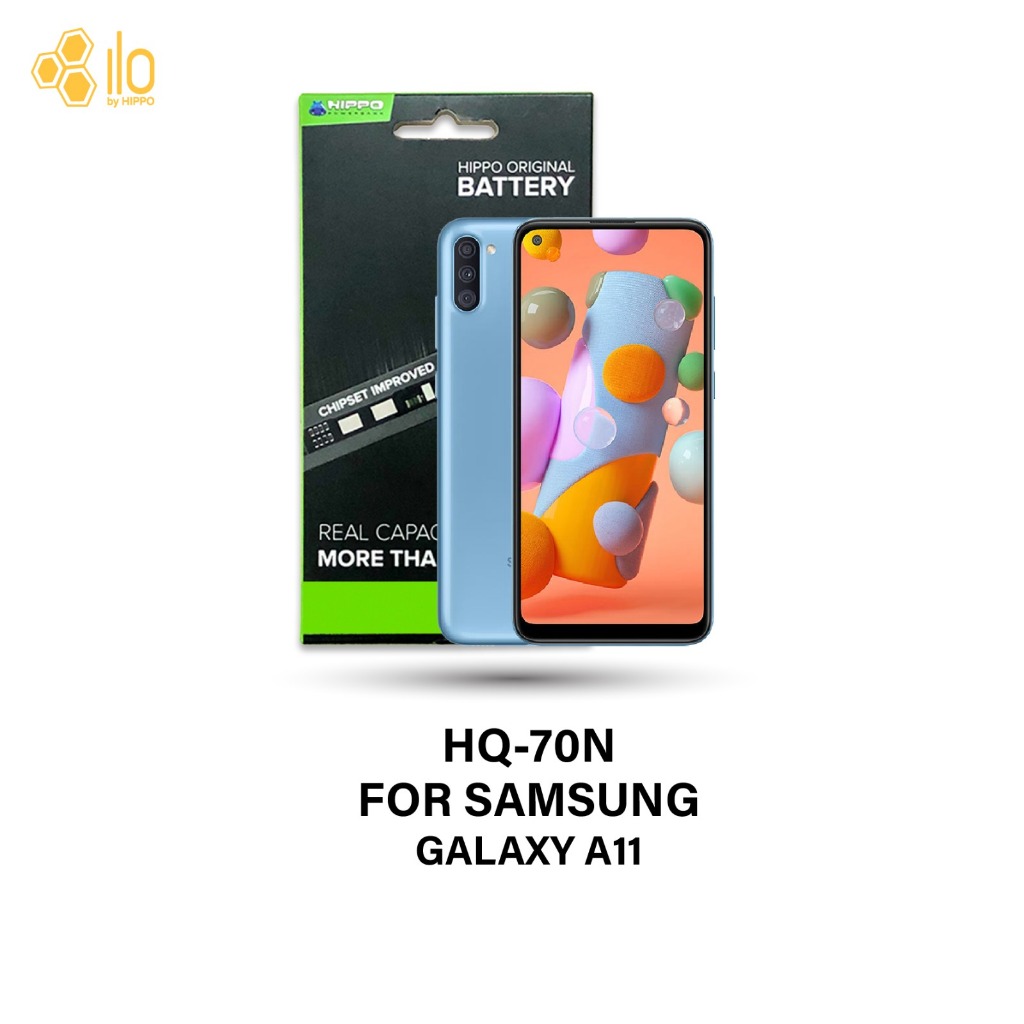 Jual Hippo Baterai SAMSUNG HQ-70N GALAXY A11 4000mAh Battery Batere ...