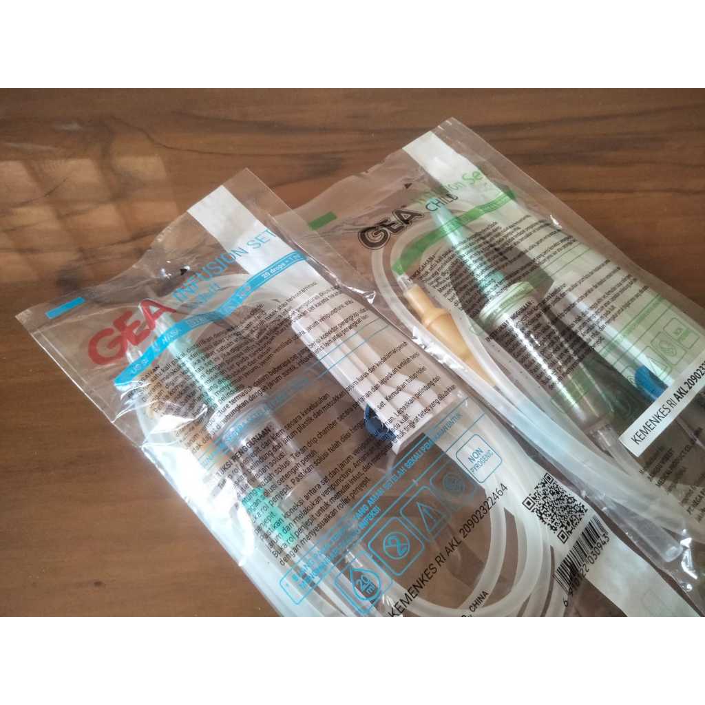 Jual Infus Set Anak Dewasa GEA, erel dan enaceel pcs | Shopee Indonesia
