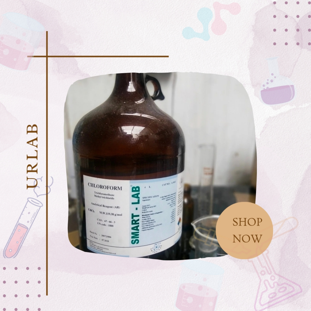 Jual chloro-form pro analys smartlab/ kloro-form | Shopee Indonesia