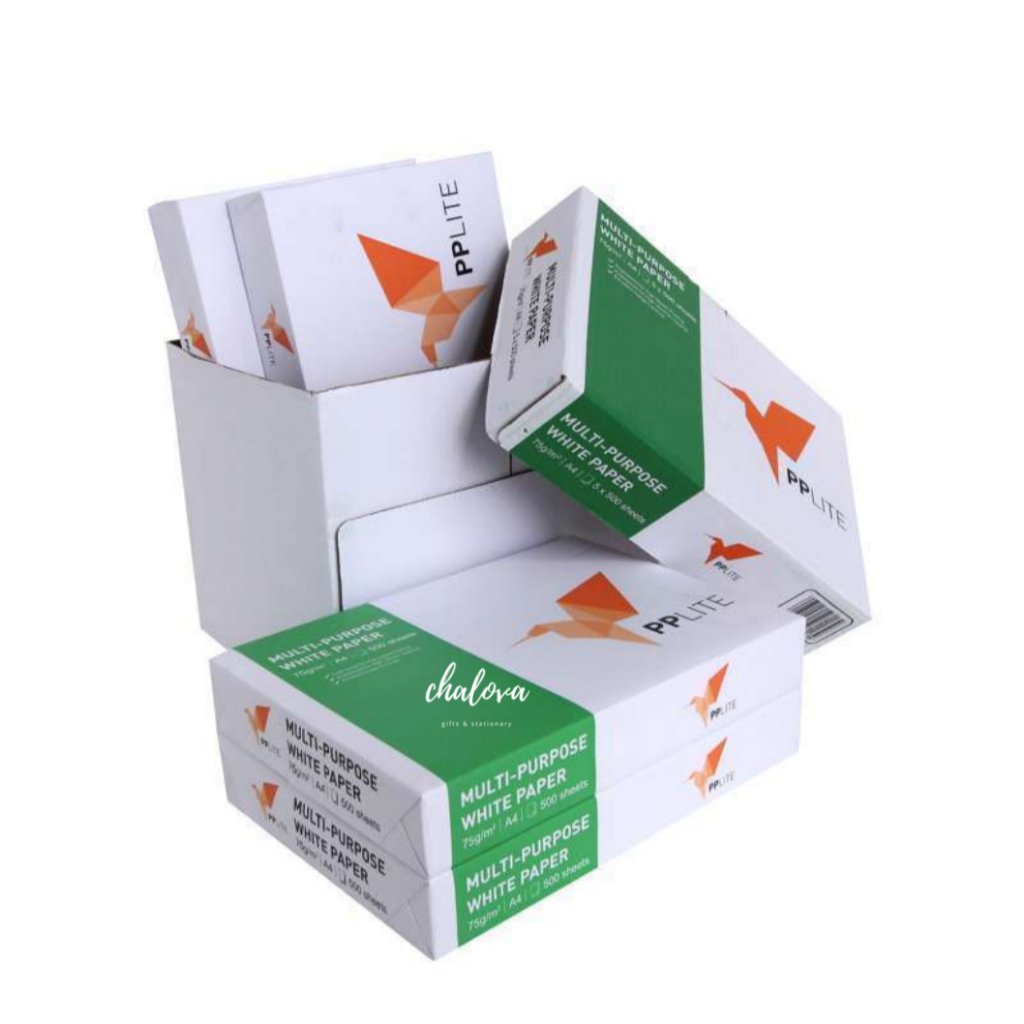 Jual [BOX] KERTAS HVS A4 PP LITE 75 GRAM / PAPERLITE HVS ISI 5 RIM ...