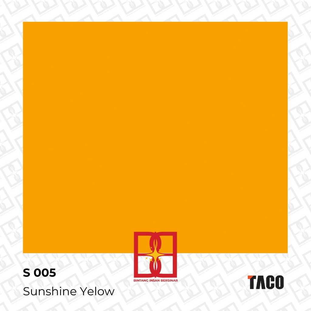 Jual EDGING TACO S 005 (Sunshine Yellow) | Shopee Indonesia
