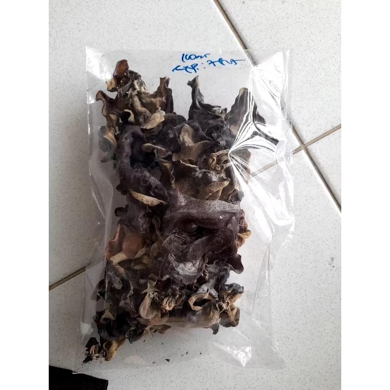 Jual Jamur Kuping Hitam Grade A 100 gr | Shopee Indonesia