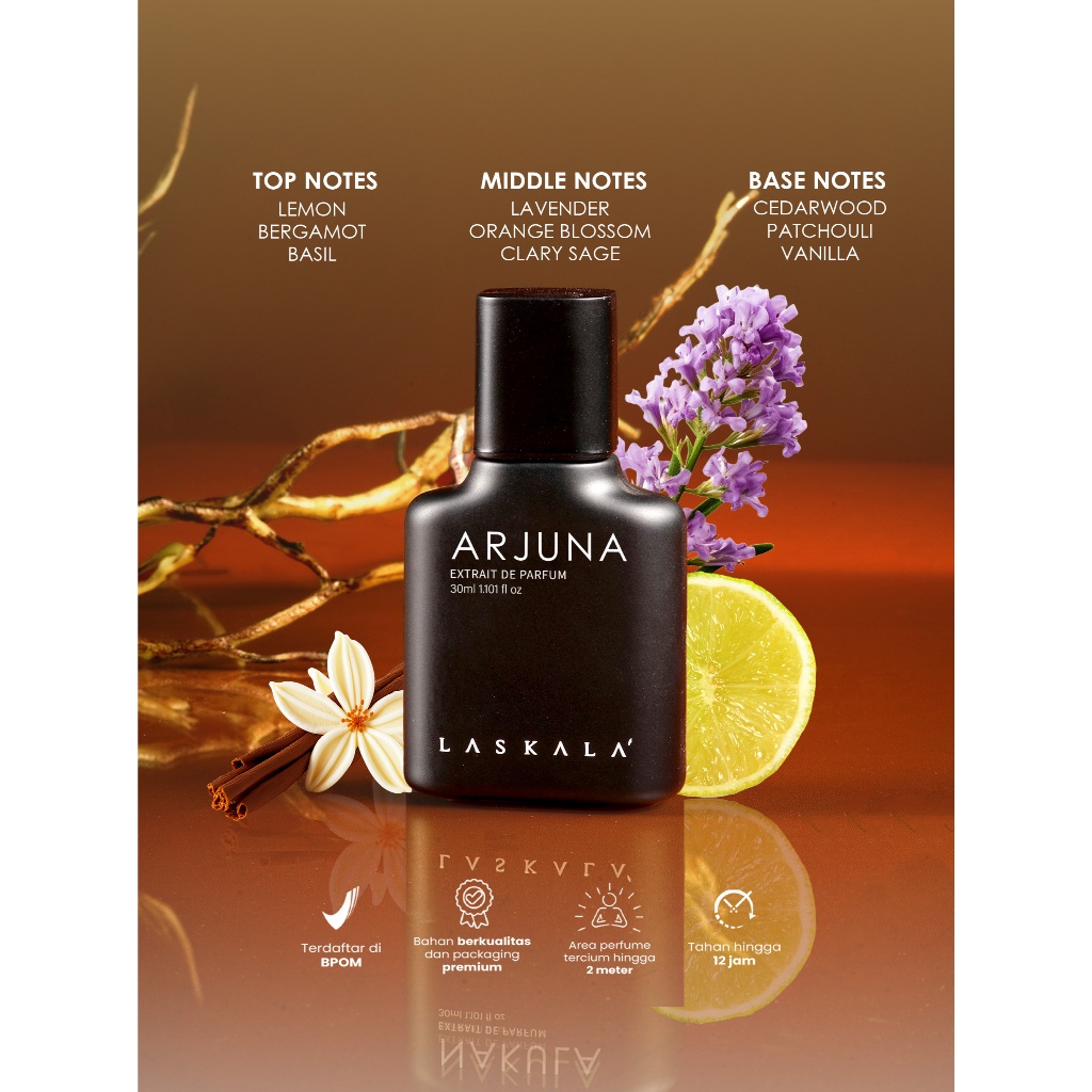 Jual Laskala Perfume - Arjuna Extrait De Perfume | Tahan 12 jam | 30ml ...