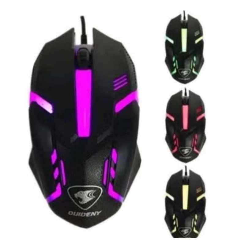 Jual MOUSE GAMING OPTICAL MEREK OIUDENY DENGAN LED VARIASI | Shopee ...