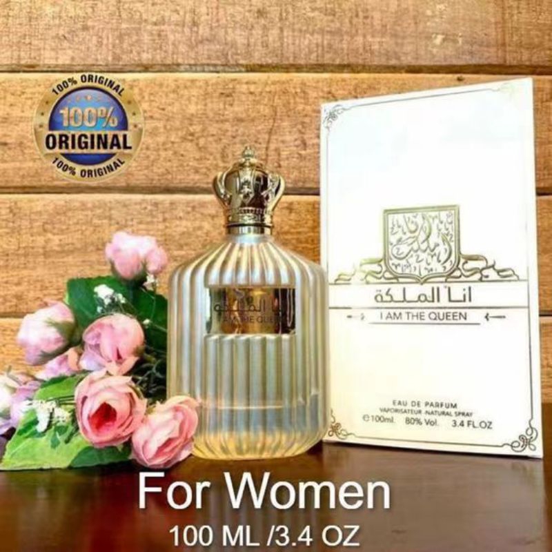 Jual I Am The Queen Ana Al Malikah Eau de Parfum Vaporisateur: Natural Spray 100ml | Shopee ...