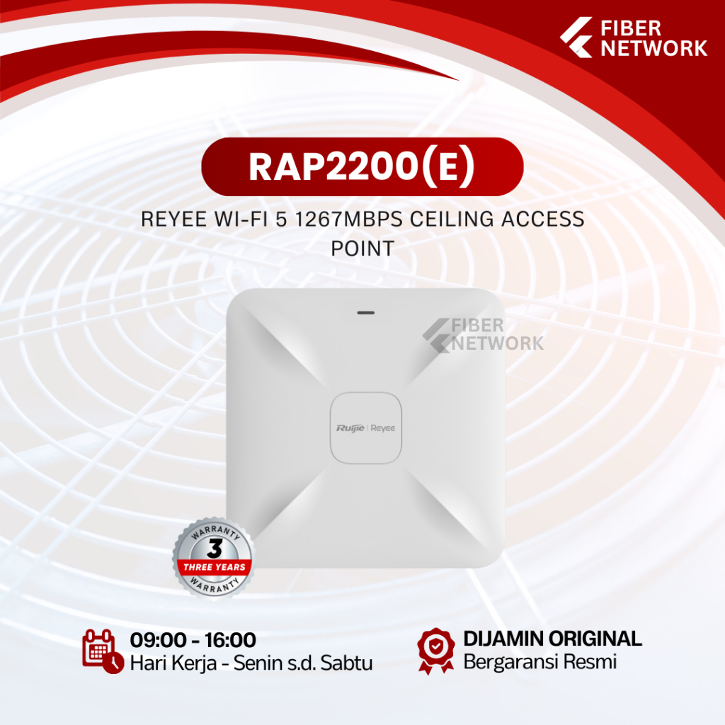 Jual RG-RAP2200(E) Ruijie Reyee AC1300 Dual Band Access Point Gigabit ...