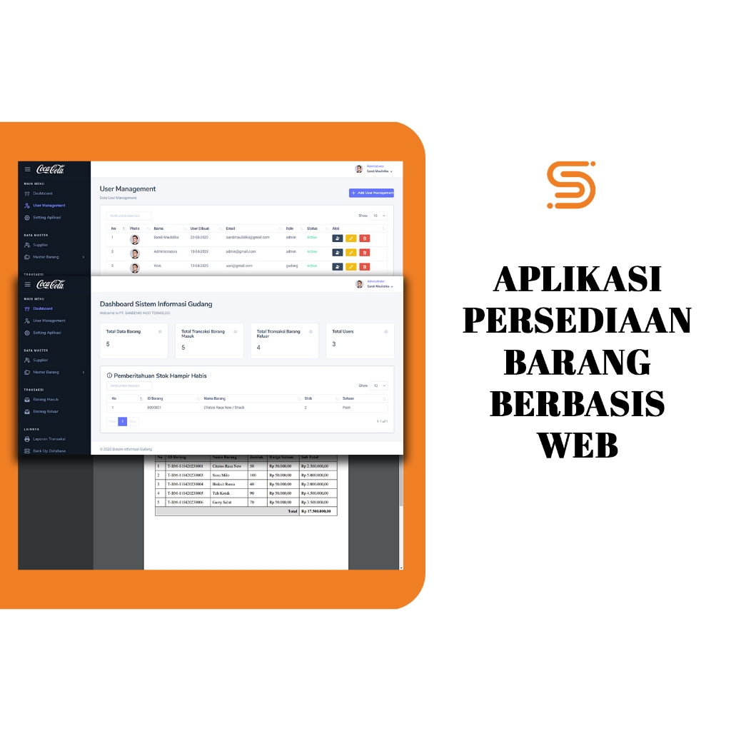 Jual Source Code Aplikasi Persediaan Barang | Shopee Indonesia