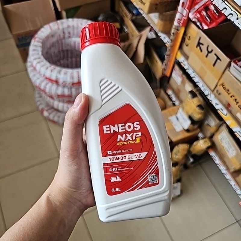 Jual OLI ENEOS NXP MATIC 10W-30 SL MB ASLI ENEOS BISA UNTUK SEMUA MOTOR MATIC | Shopee Indonesia