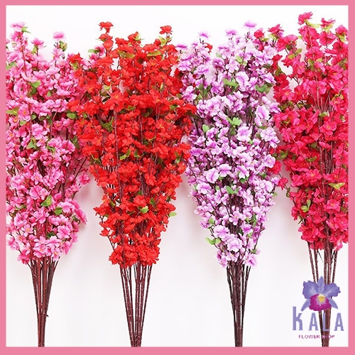 Jual BUNGA SAKURA MEIHUA BUNGA SAKURA IMLEK TANAMAN HIAS PLASTIK BUNGA ...