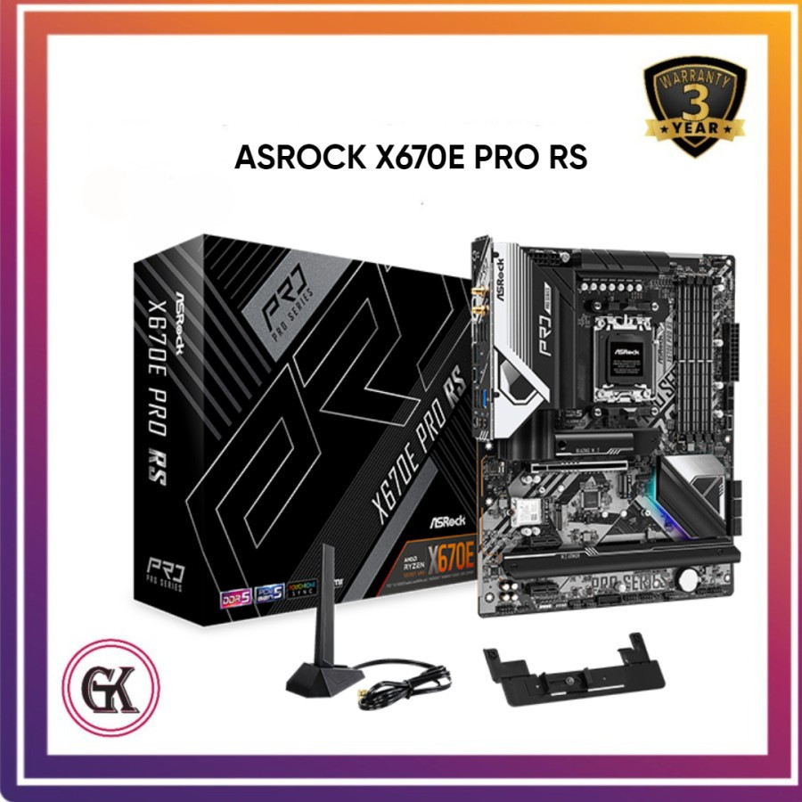 Jual MOTHERBOARD ASROCK X670E PRO RS ( AM5 / X670 / DDR5 ) | Shopee ...