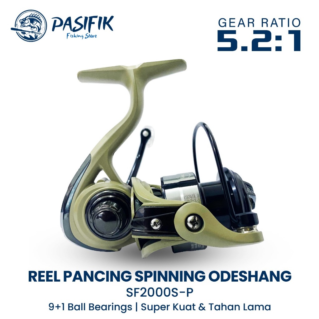 Jual Reel Pancing Spinning Series SF2000S-P Max Drag 10KG Gulungan ...