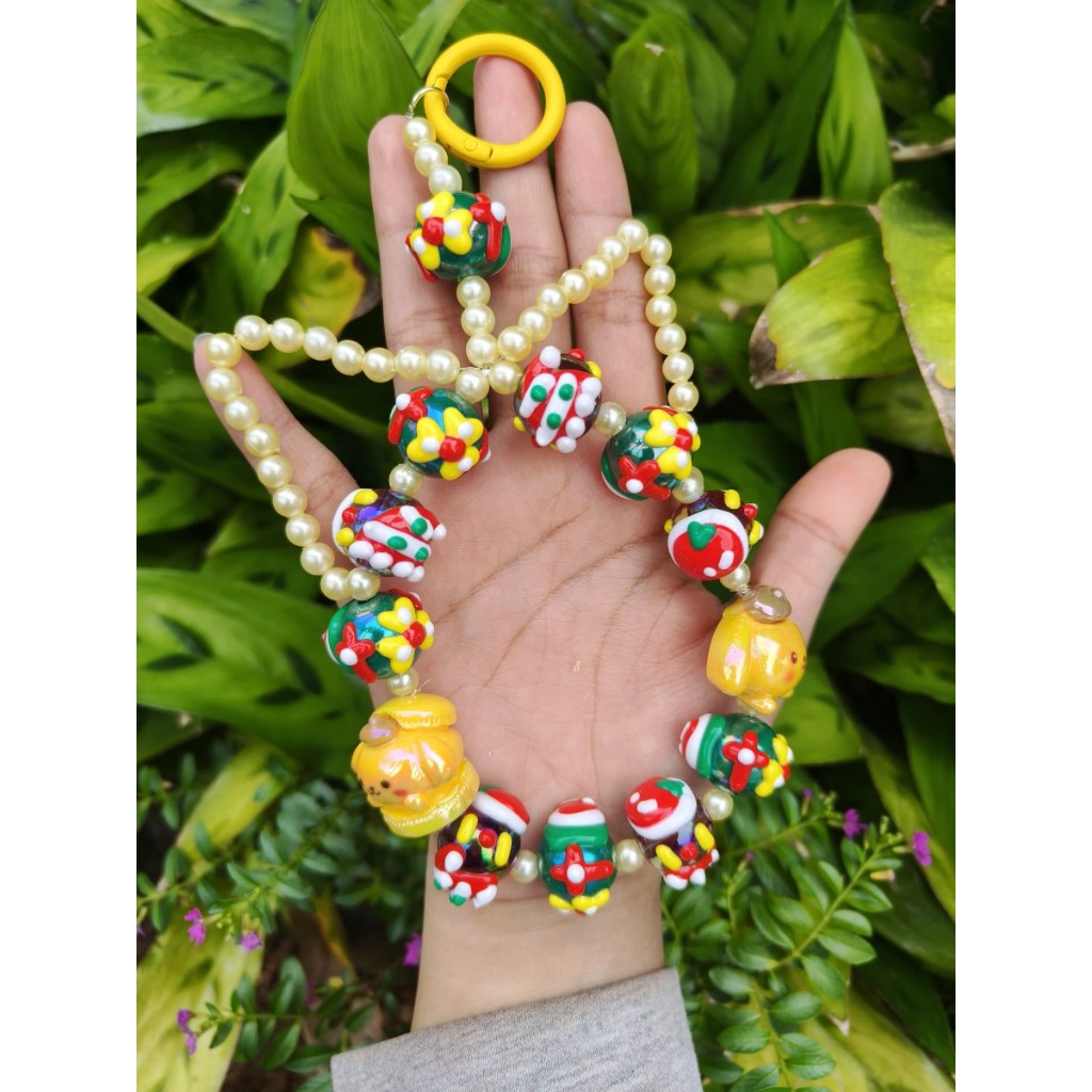 Jual Gantungan HP Double Chain Popmart - Manik-Manik Estetik, Cocok ...