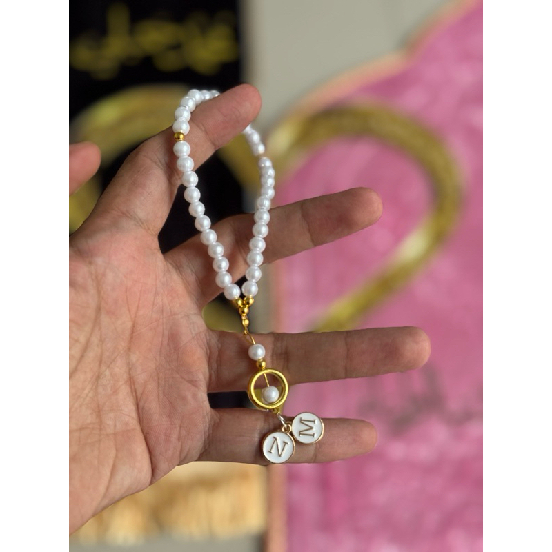 Jual Tasbih custom inisial nama | Shopee Indonesia