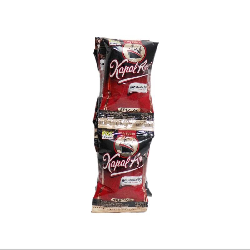 Jual Kapal Api Kopi Bubuk Mini Special 6.5g (1 renceng/10 sachet ...