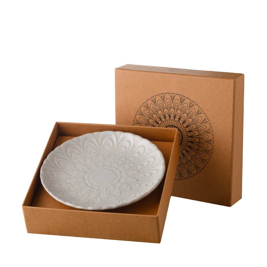 Jual Side Plate Set / Set 2 Piring Kue / Piring Roti 16 cm Dengan Gift ...