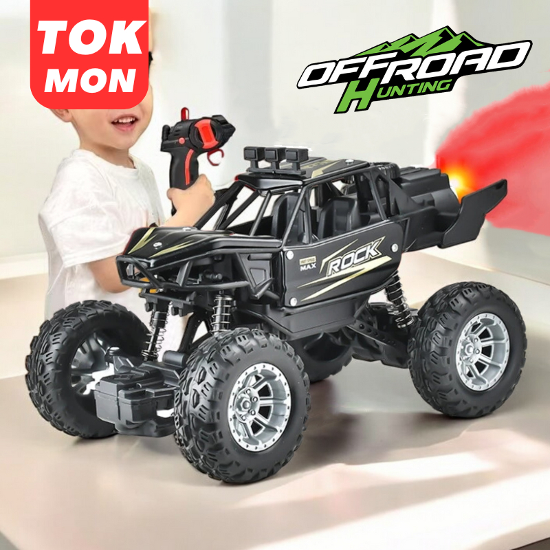 Jual Tokmon Mobil Mainan Anak Laki laki RC Spray Mobil Offroad Alloy ...