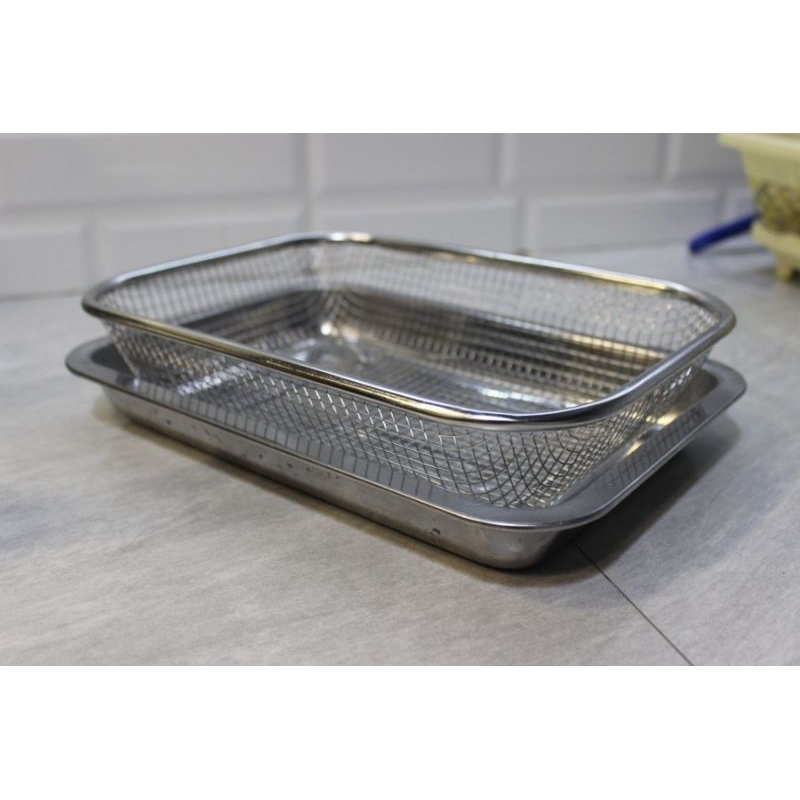 Jual cooling tray SET KBJ oil nampan saringan penyaring minyak peniris ...