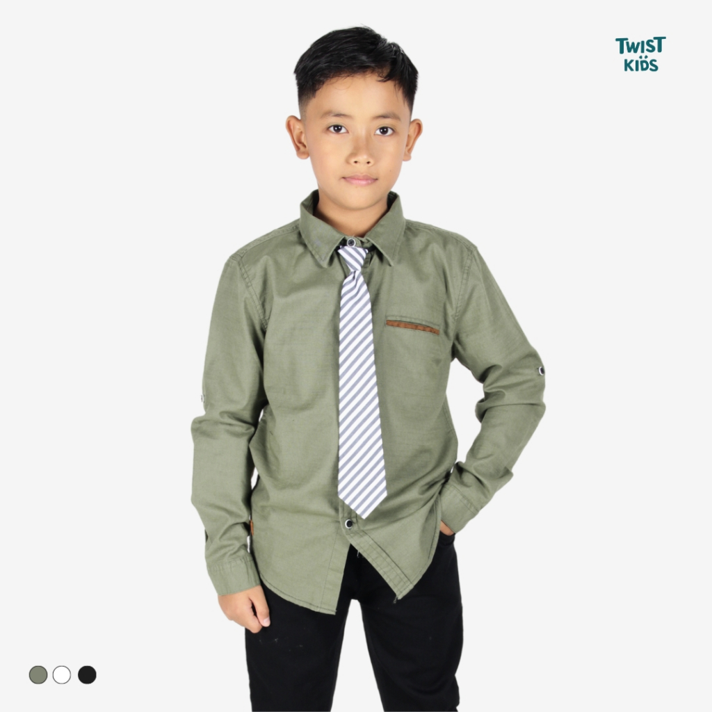 Jual Twist Kids - Calvin C Timeless Collection, Kemeja Formal Lengan ...