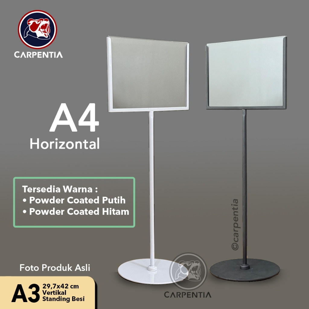 Jual Carpentia Display Standing POP Besi Akrilik - Acrylic Metal ...