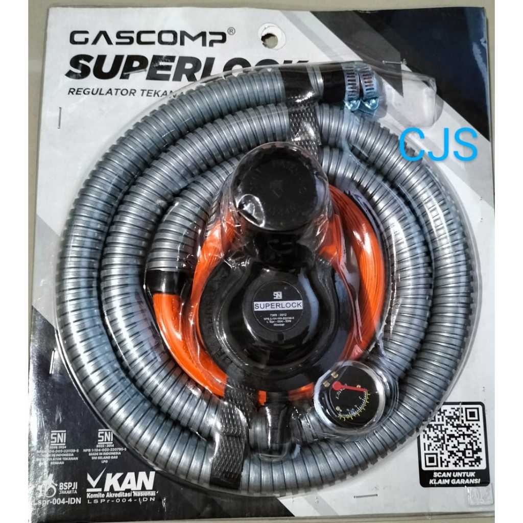Jual SUPERLOCK Regulator Gas GRS-915F // GRS-925F Lapisan Kuat dan Awet Anti Bocor Gascomp ...