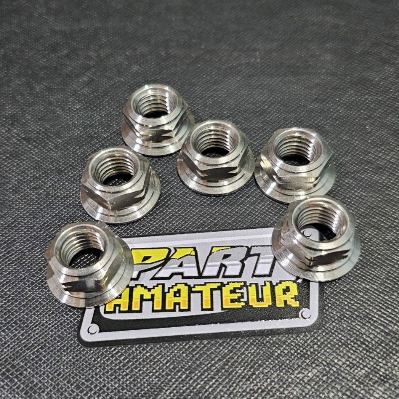 Jual Mur stainless m6 / mur 10 mur baut m6 stenlis mur stenliss m6 ...